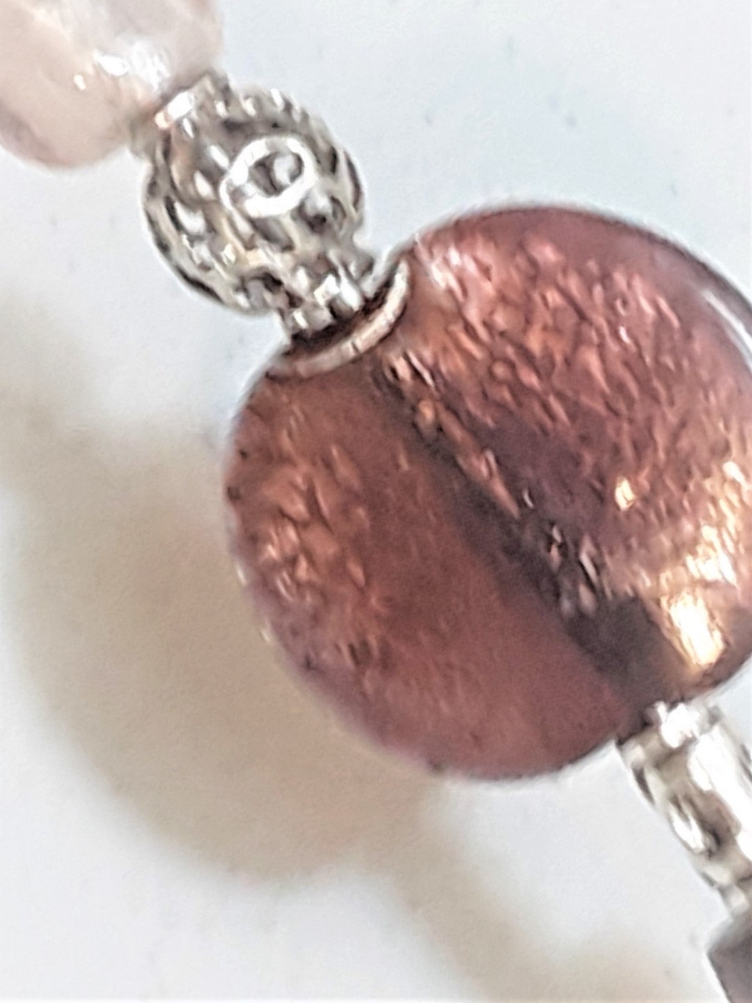 Multi Colored Glass Sun Catcher Sun Wand Single Strand of , Metal and ...