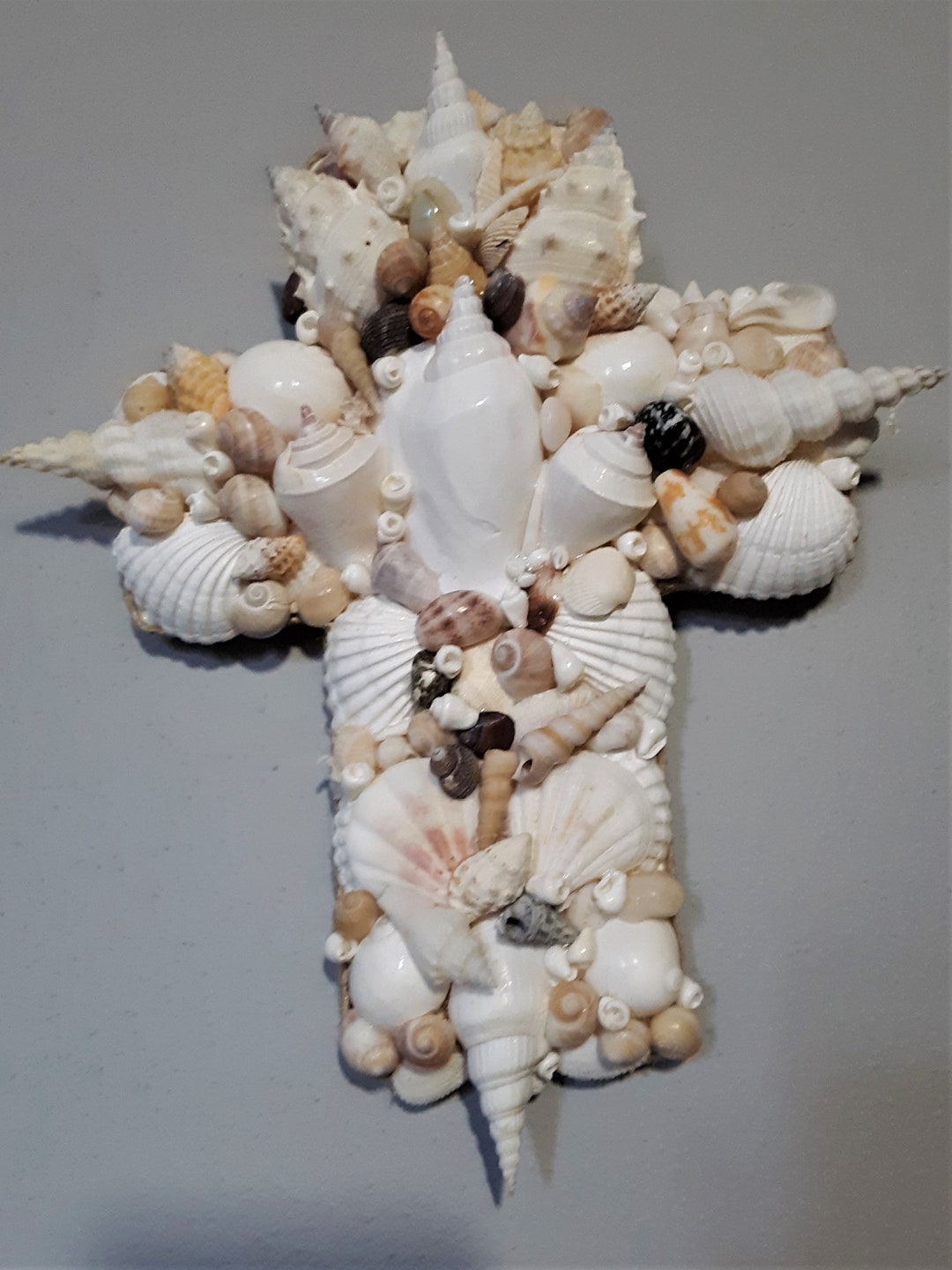 Seashell Cross Always Have the Beach Close By - Etsy