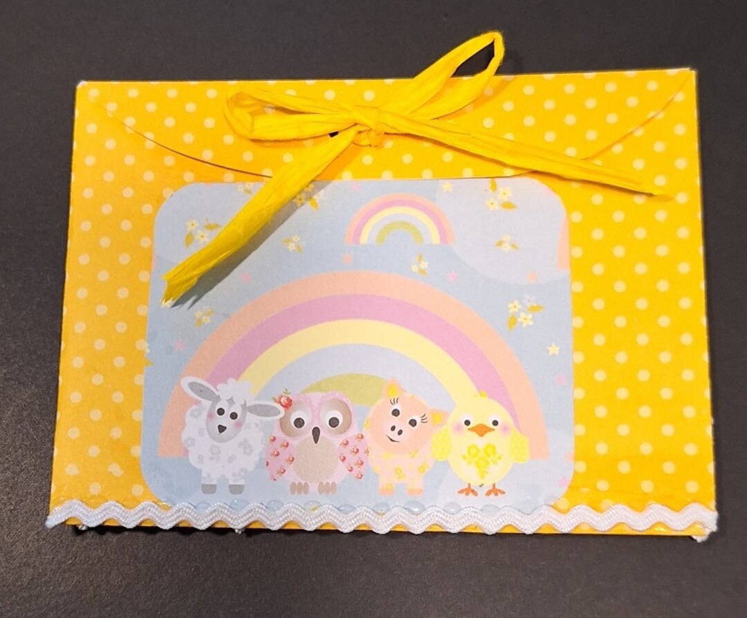 Mini Envelope Yellow for Decorative Purpose: Perfect Addition to Junk ...