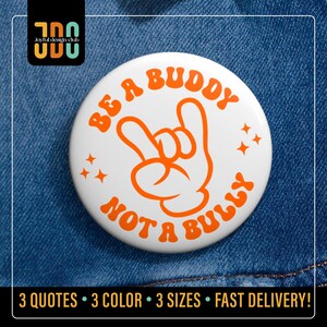 Unity Day Pin: Anti-bullying Awareness Badge for School and Workplace ...