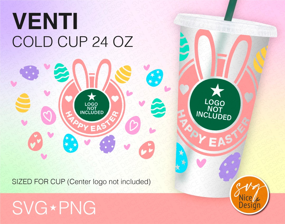 Happy Easter Cold Cup Wrap Svg, Easter Svg, Easter Bunny Svg, Easter ...