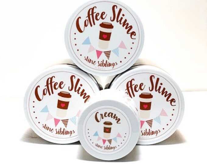 Coffee and Cream Slime ~ Thick and Glossy Slime ~ Butter Slime ~ Free ...