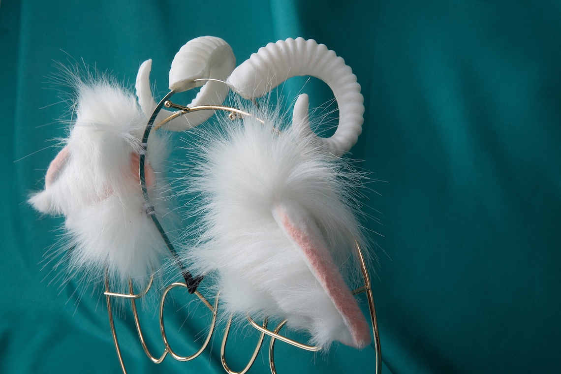 10 Inch Sheep Tail Sheep Ears-cosplay-animal Ears-butt Plug | Etsy