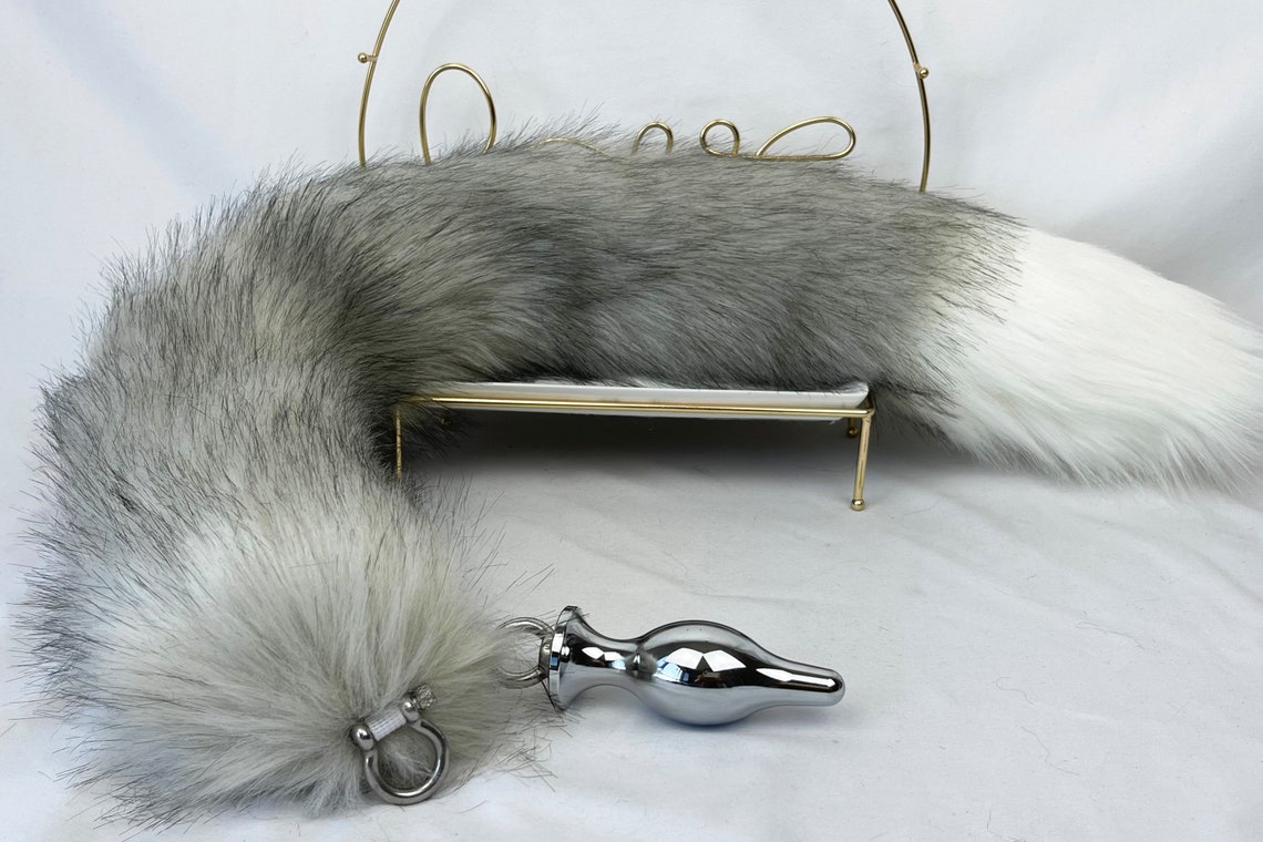 Customized Gray Wolf Ears Without Wire-cosplay-animal Ears-fox - Etsy
