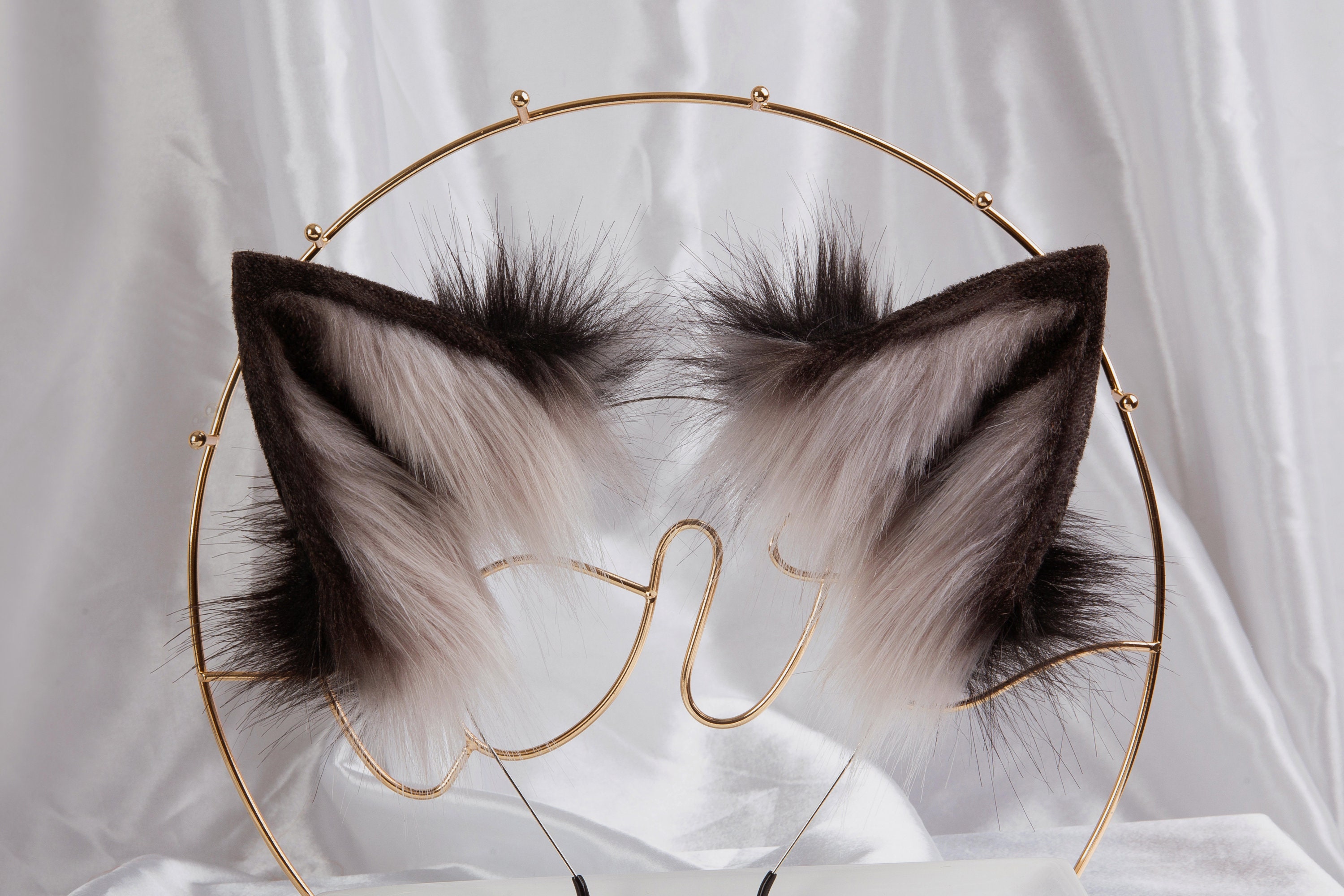 Black Fox Tail-black Fox Ears-cosplay-animal Ears-furry - Etsy Canada