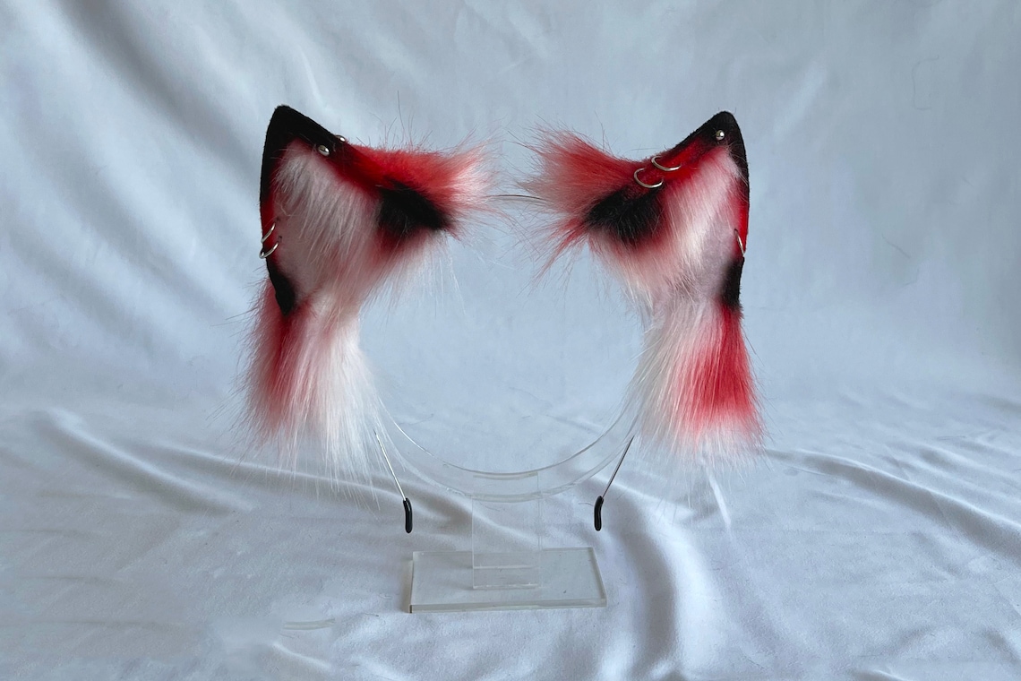 Red Fox Tail-blood Fox Ears-cosplay-animal Ears-handmade-wolf - Etsy