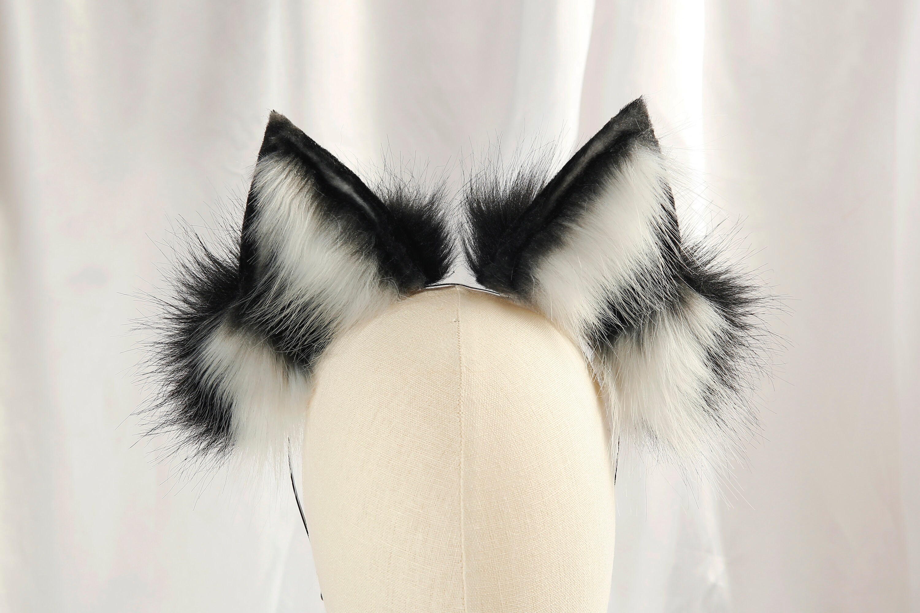 Cosplay Ear Black Wolf Anime Beast Ear Cosplay Ear Wolf Ear - Etsy