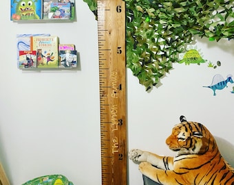 Personalised Wooden Height Chart Ruler Wooden Height Chart - Etsy