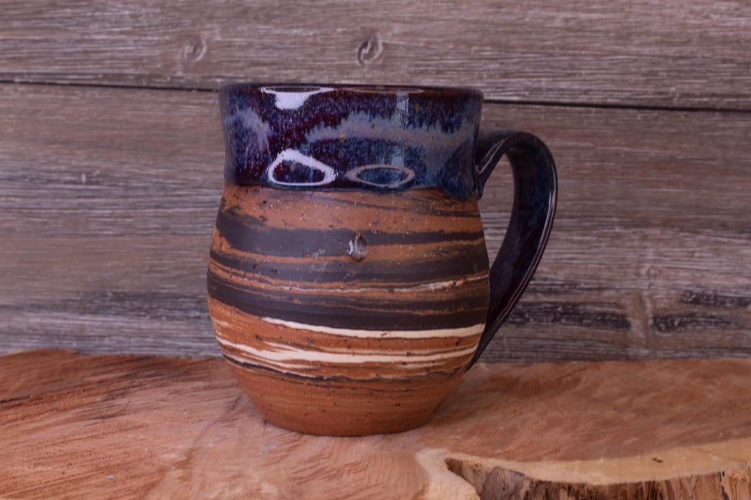Marbled Big Belly Mug - Etsy