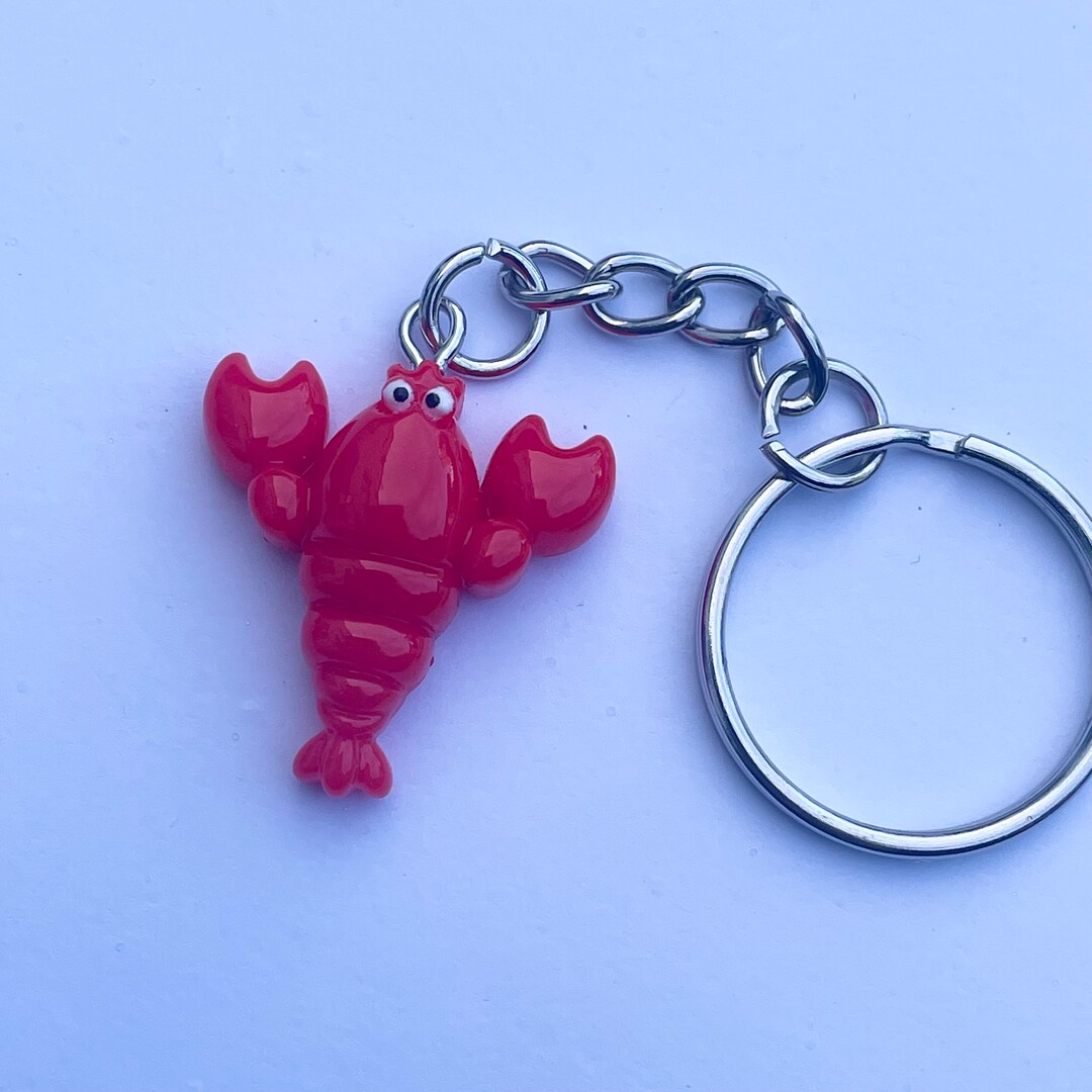 Lobster Keyring, Novelty Gift, Lobster Gifts, Fun Gift, Animal Key Fob ...