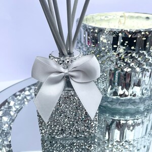 Crushed Diamond Reed Diffuser Bottle, Small 50ml Empty Reed Diffuser ...