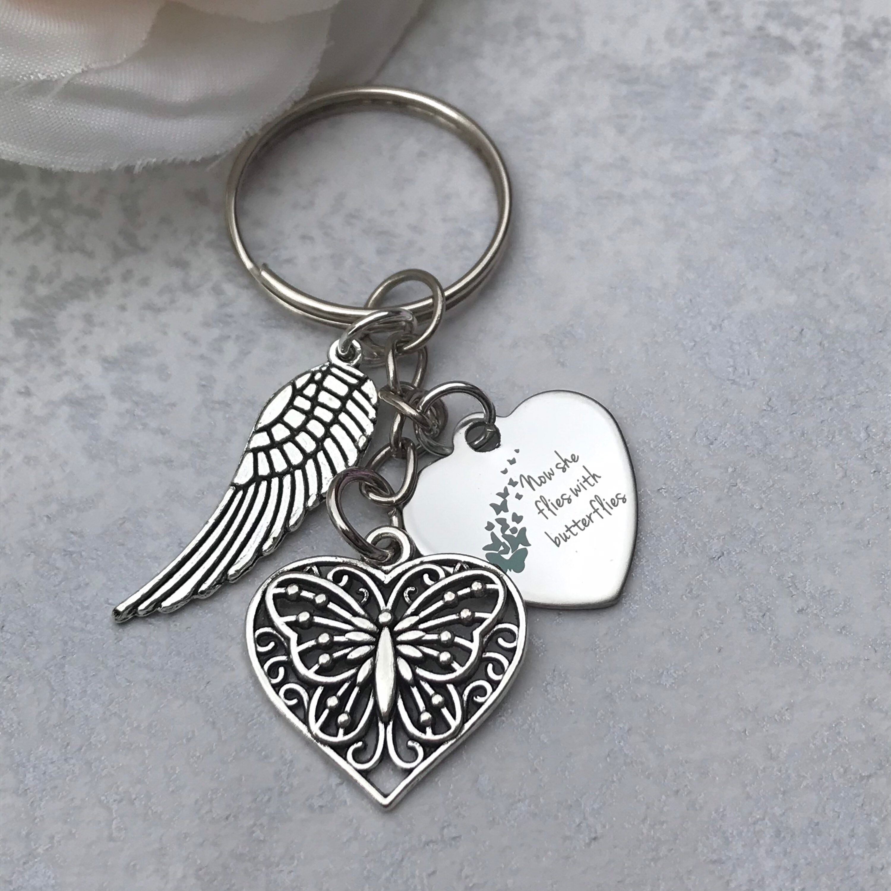 Bereavement Gift Small Bereavement Keyring Grief Gift Loss - Etsy