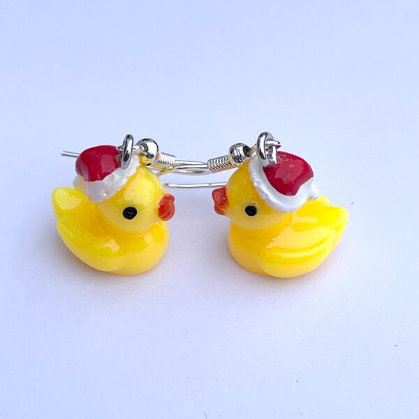 Rubber Duck Earrings - Etsy