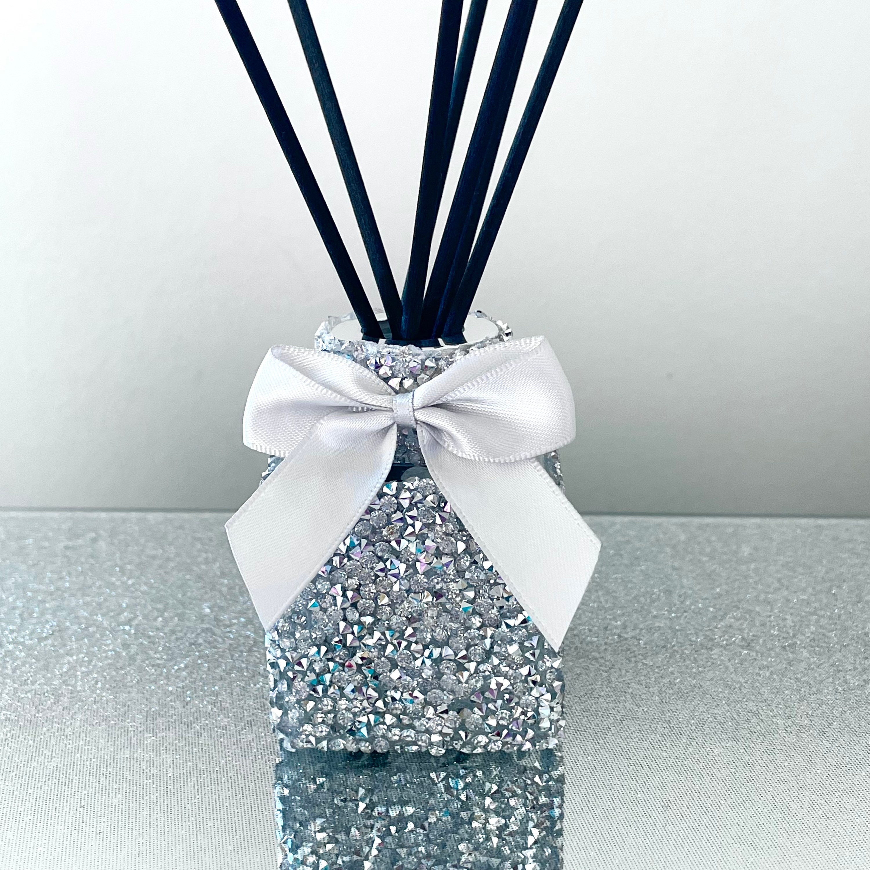 Crushed Diamond Reed Diffuser Bottle, Small 50ml Empty Reed Diffuser ...