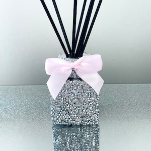 Crushed Diamond Reed Diffuser Bottle, Small 50ml Empty Reed Diffuser ...