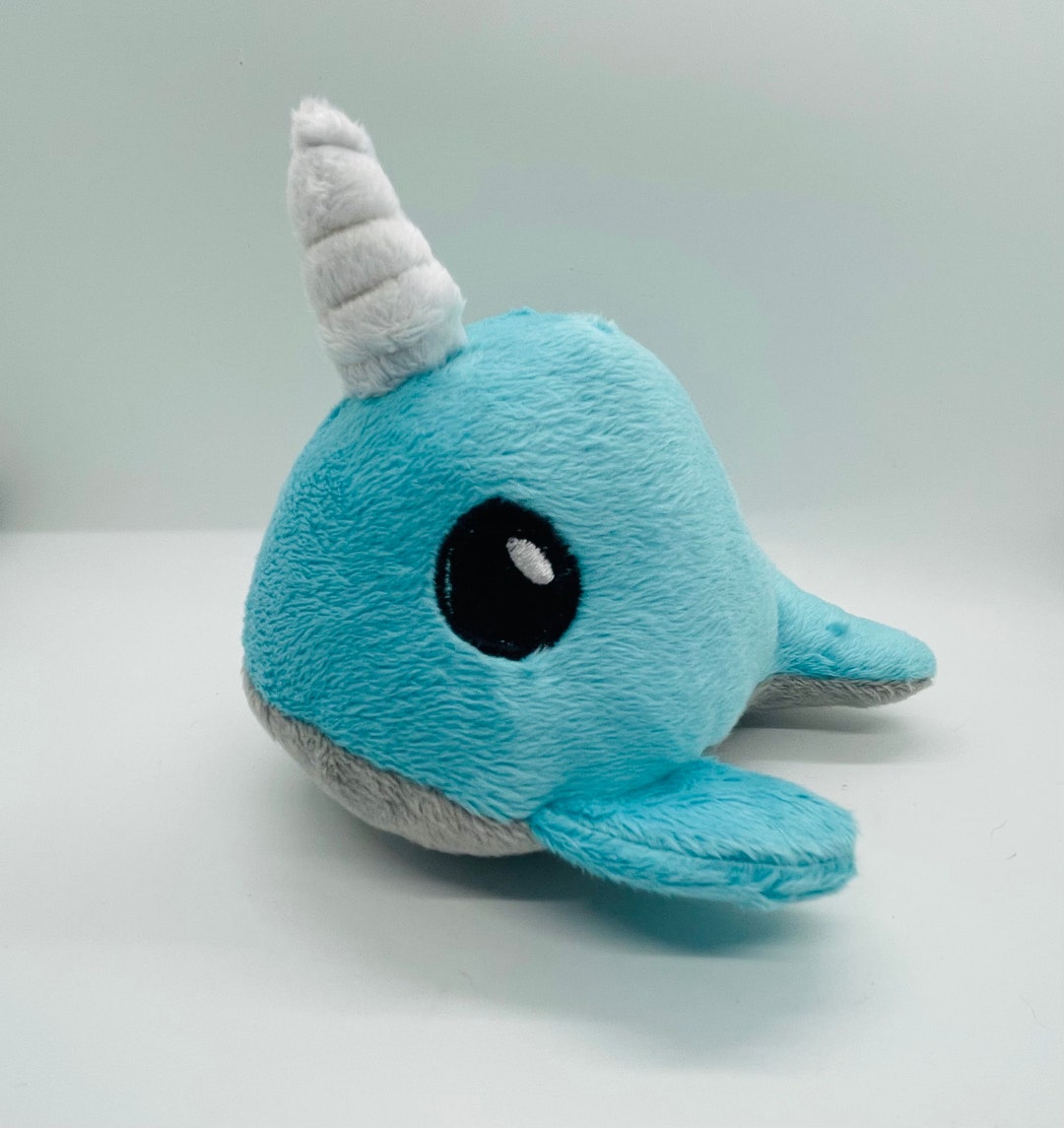 Narwhal Baby Sensory Toy, Crinkle Toy, Mythical Nursery Theme, Learning ...