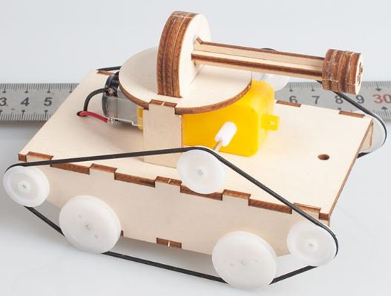 DIY Craft Kit Wooden STEAM Projects for Kids Level 2-B | Etsy