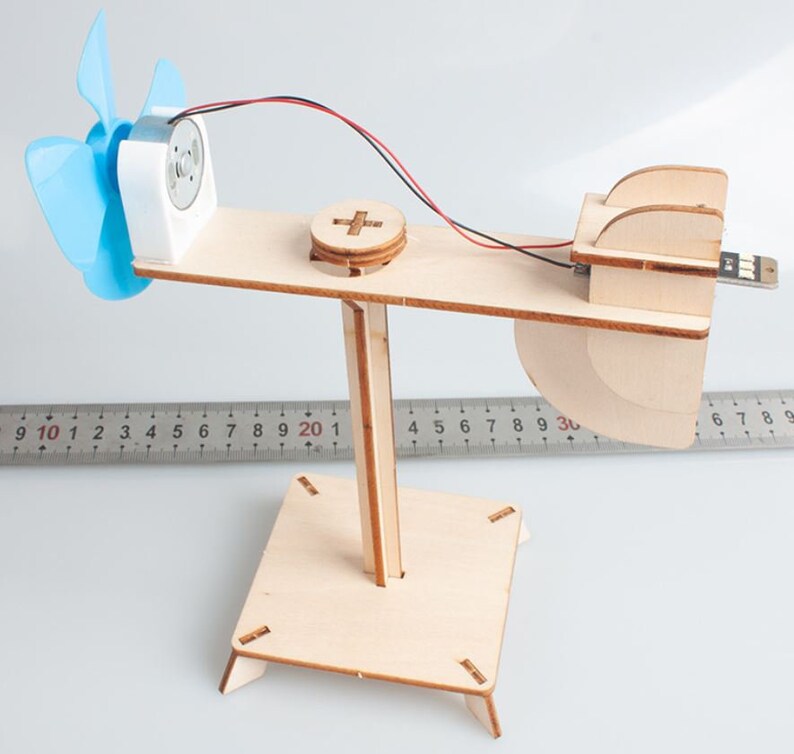 DIY Craft Kit Wooden STEAM Projects for Kids, Level 2-B - Etsy