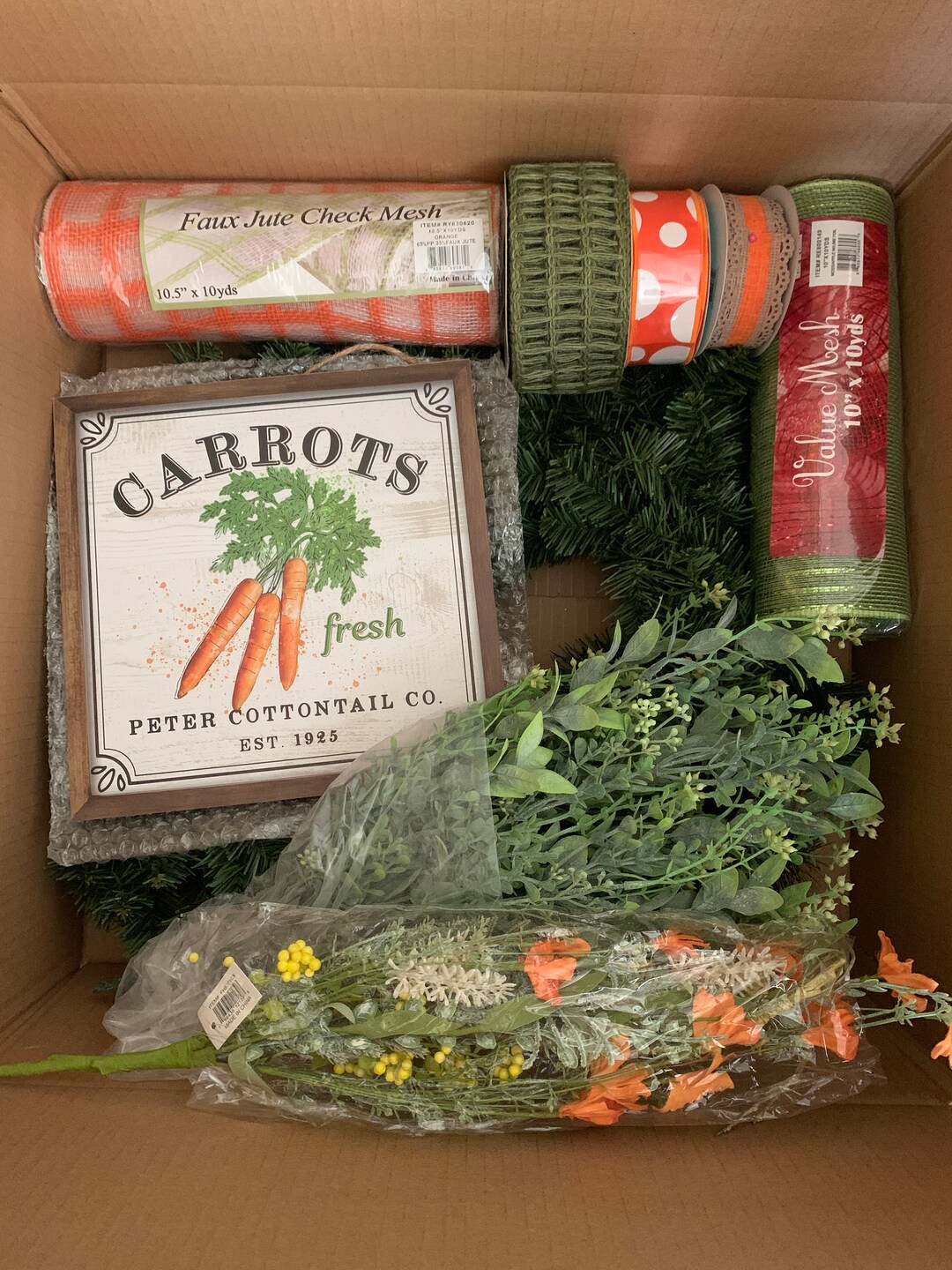 Easter Wreath Kit - Etsy