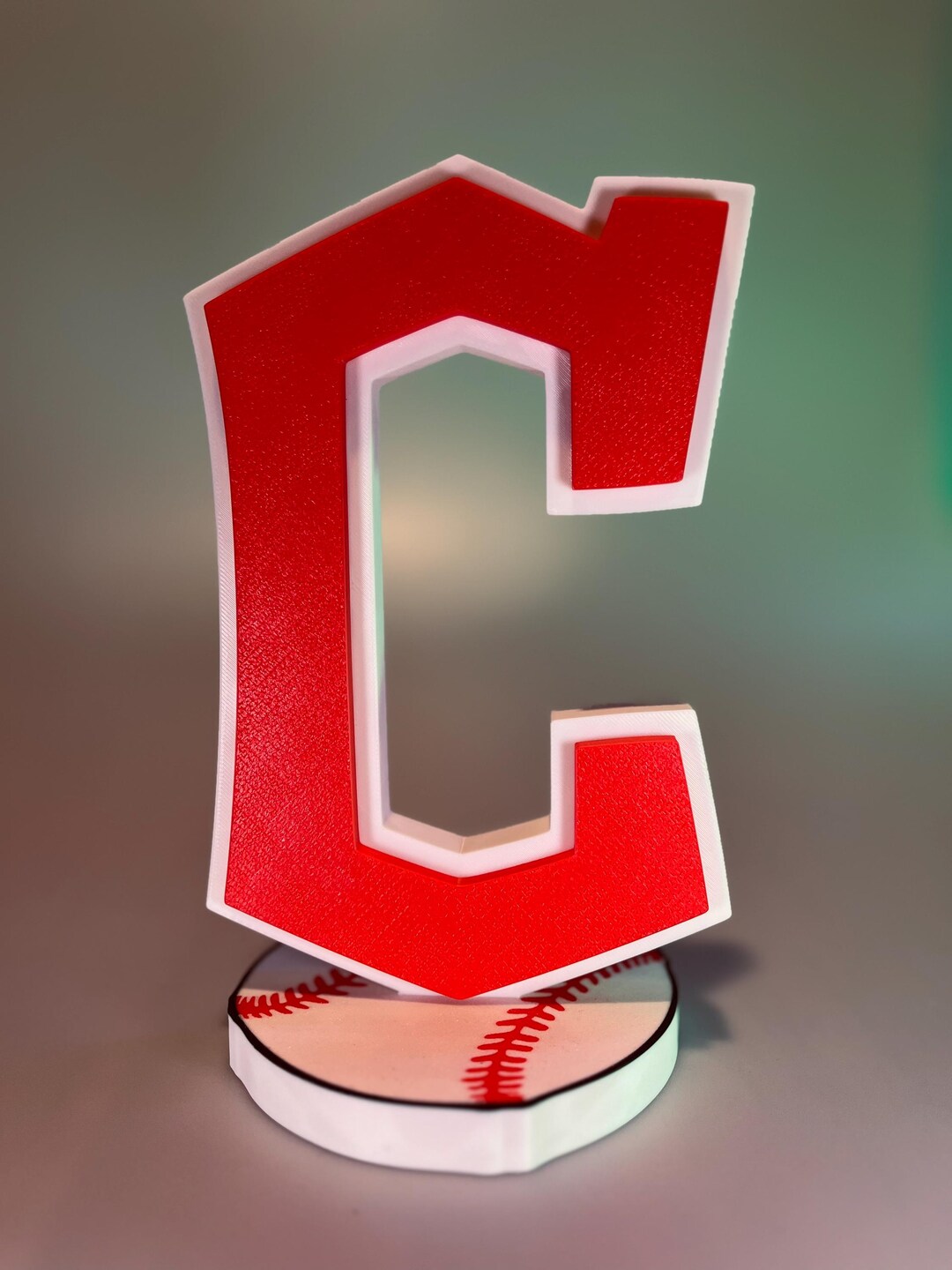 Cleveland Guardians Diamond C 3D Printed Display - Etsy