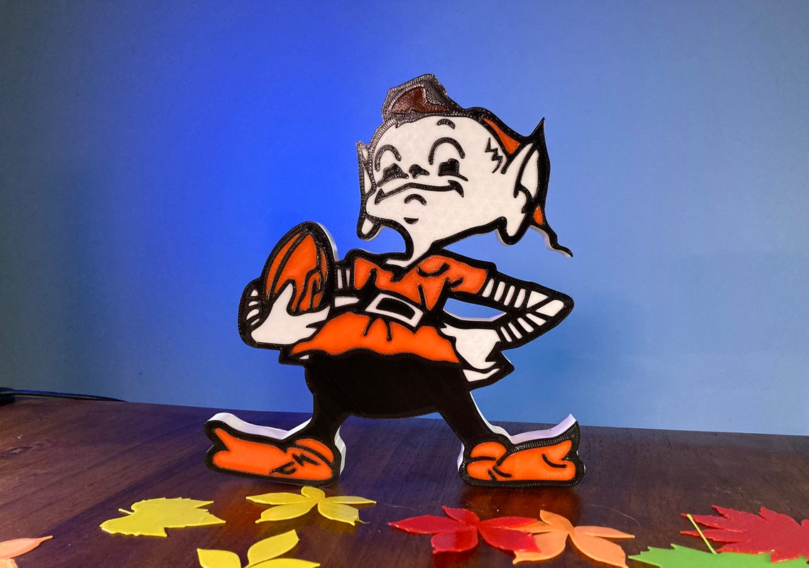 3D Printed Brownie the Elf Display Plaque Sign - Etsy