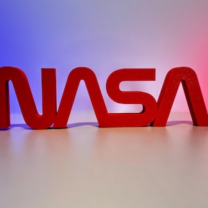 3D Printed NASA Worm and Meatball Displays for Wall or Desk - Etsy