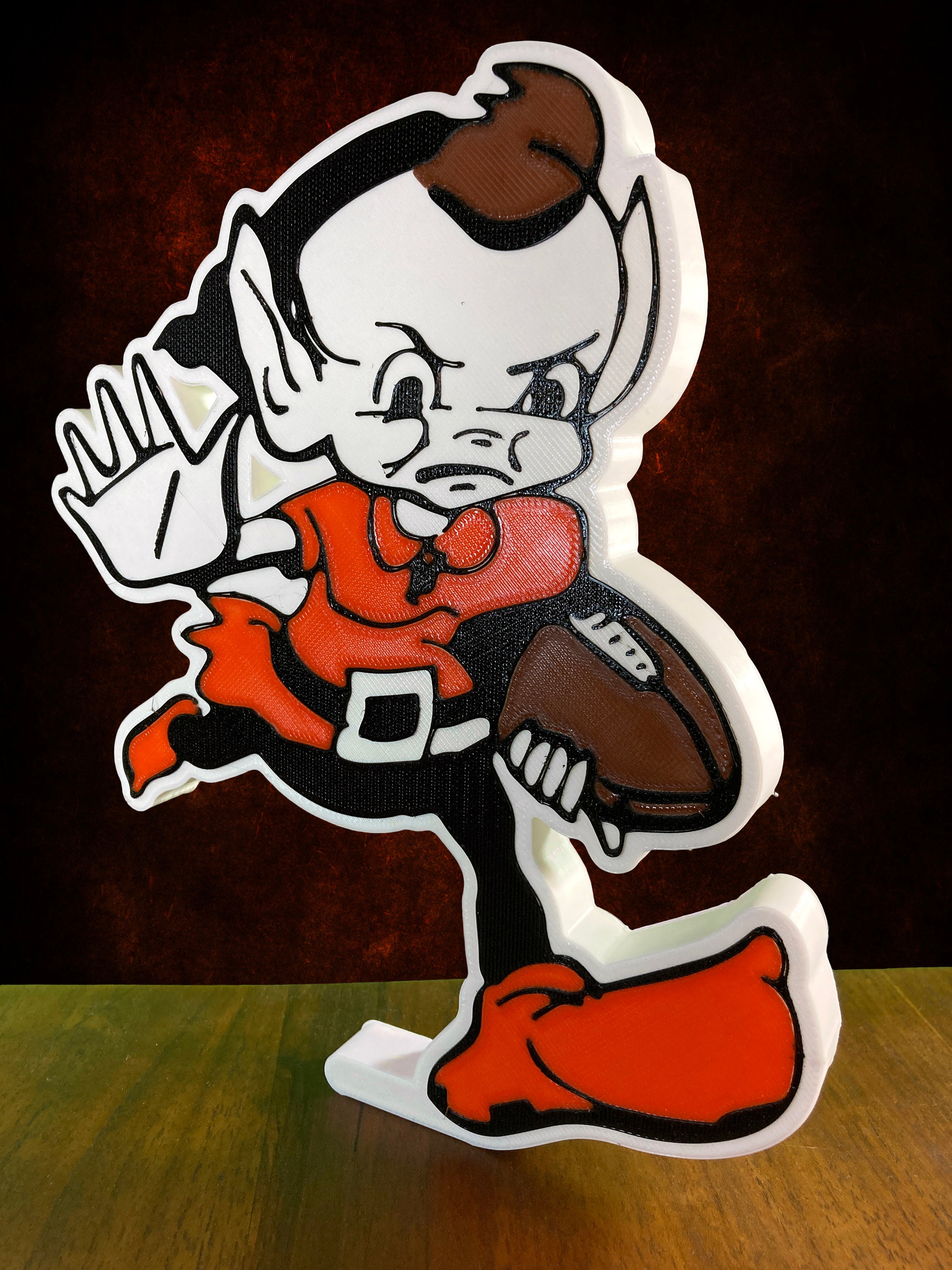 3D Printed Brownie the Elf Logo 2022-2023 Cleveland Browns - Etsy