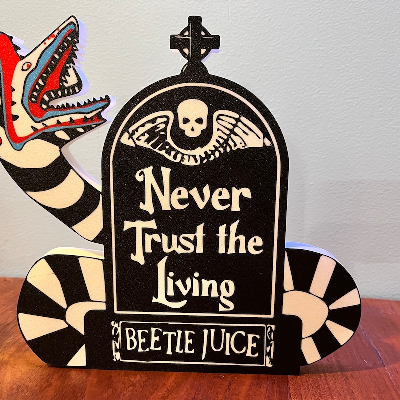 Beetlejuice Sign - Etsy