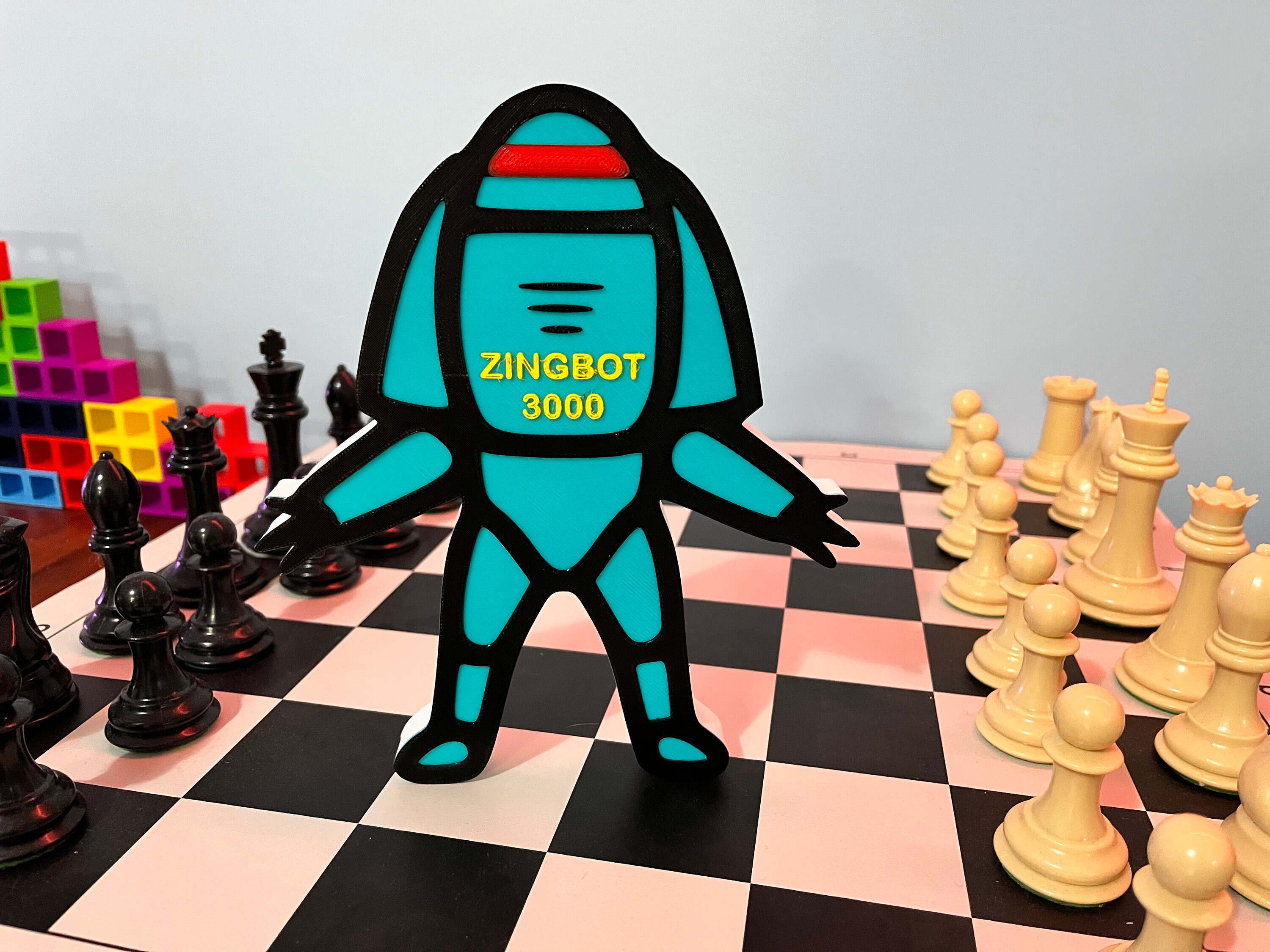 3D Printed Big Brother Zingbot 3000 Display - Etsy