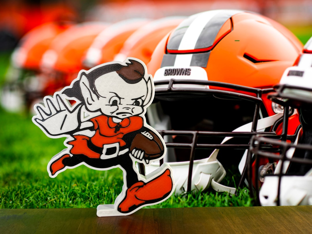 3D Printed Brownie the Elf Logo 2022-2023 Cleveland Browns - Etsy