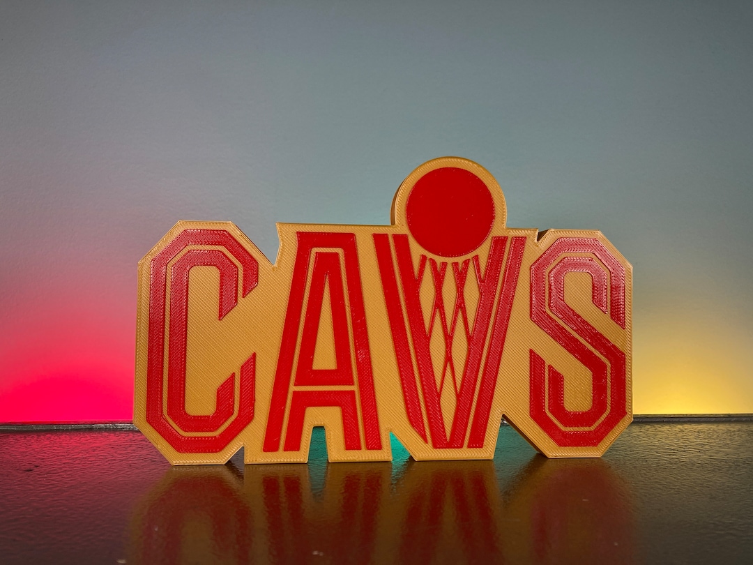 3D Printed 2023 Cleveland CAVS Cavaliers Logo - Etsy