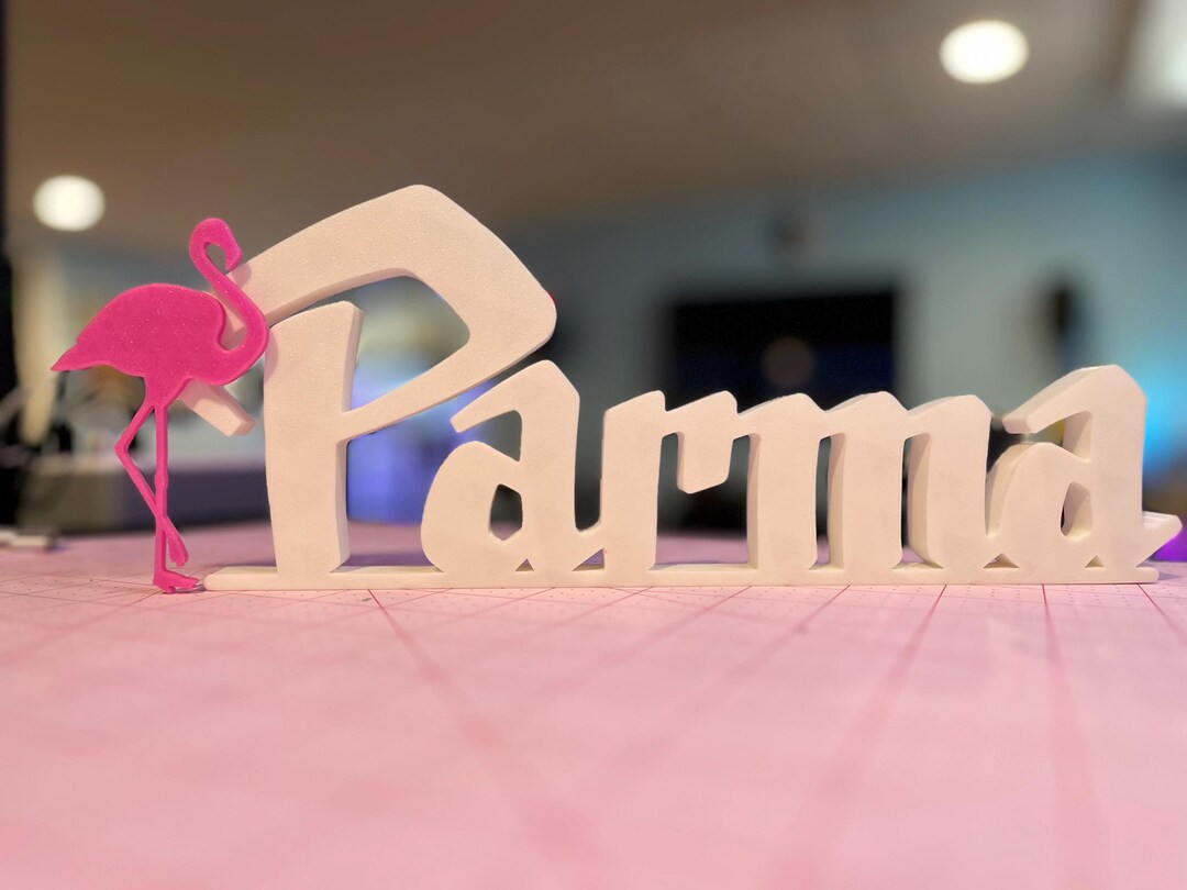 Script Parma 3D Print - Etsy