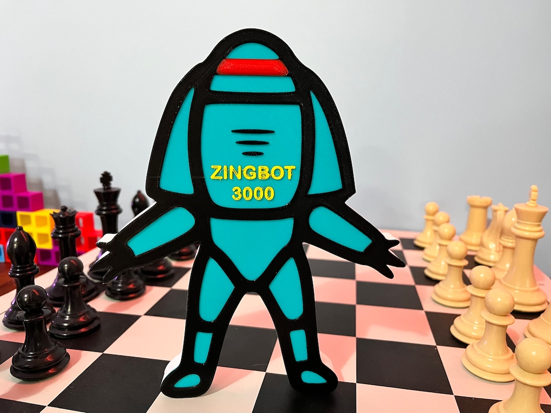 3D Printed Big Brother Zingbot 3000 Display - Etsy