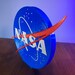 3D Printed NASA Meatball Logo Display Plaque - Etsy
