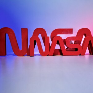 3D Printed NASA Worm and Meatball Displays for Wall or Desk - Etsy