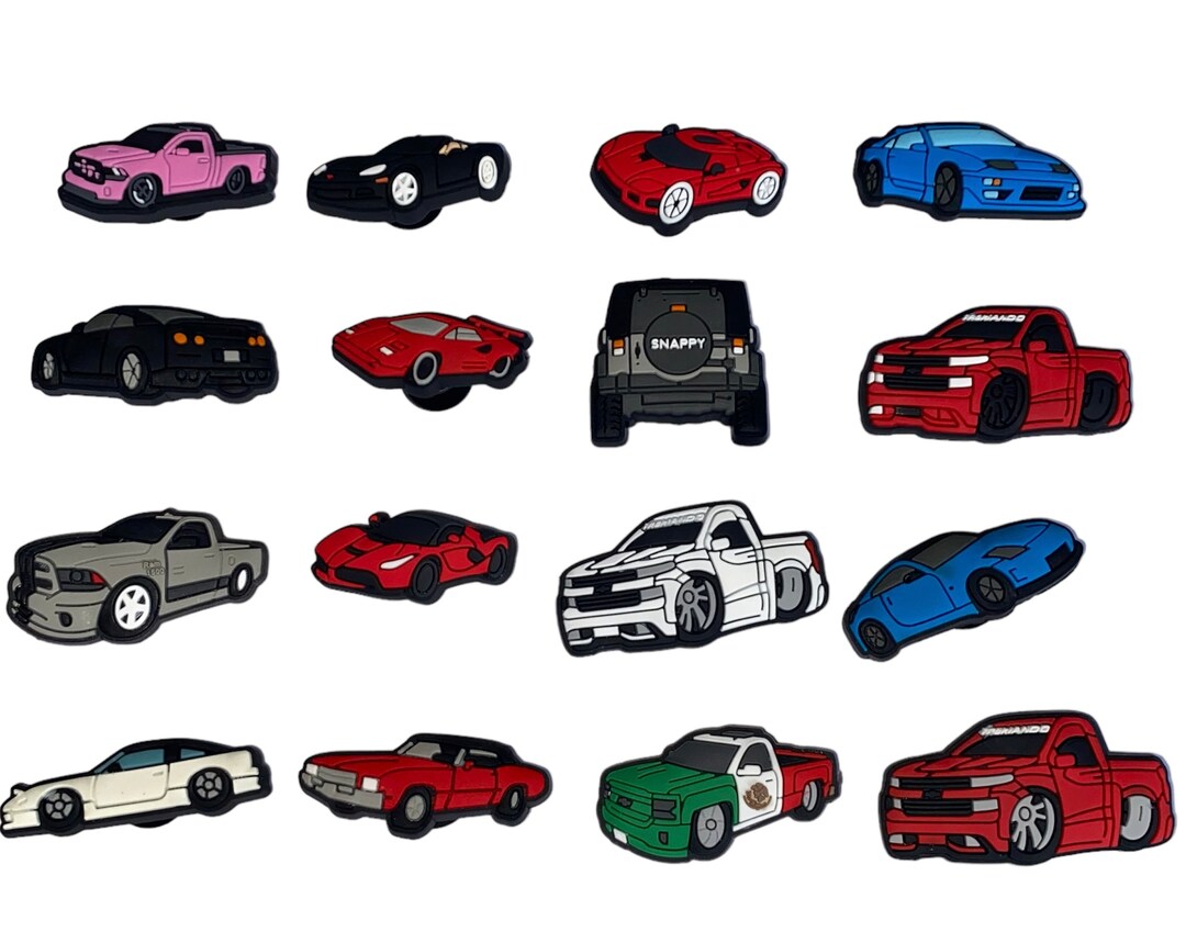 Car Croc Charms Truck Croc Charms Car Enthusiast Supra Trucks - Etsy