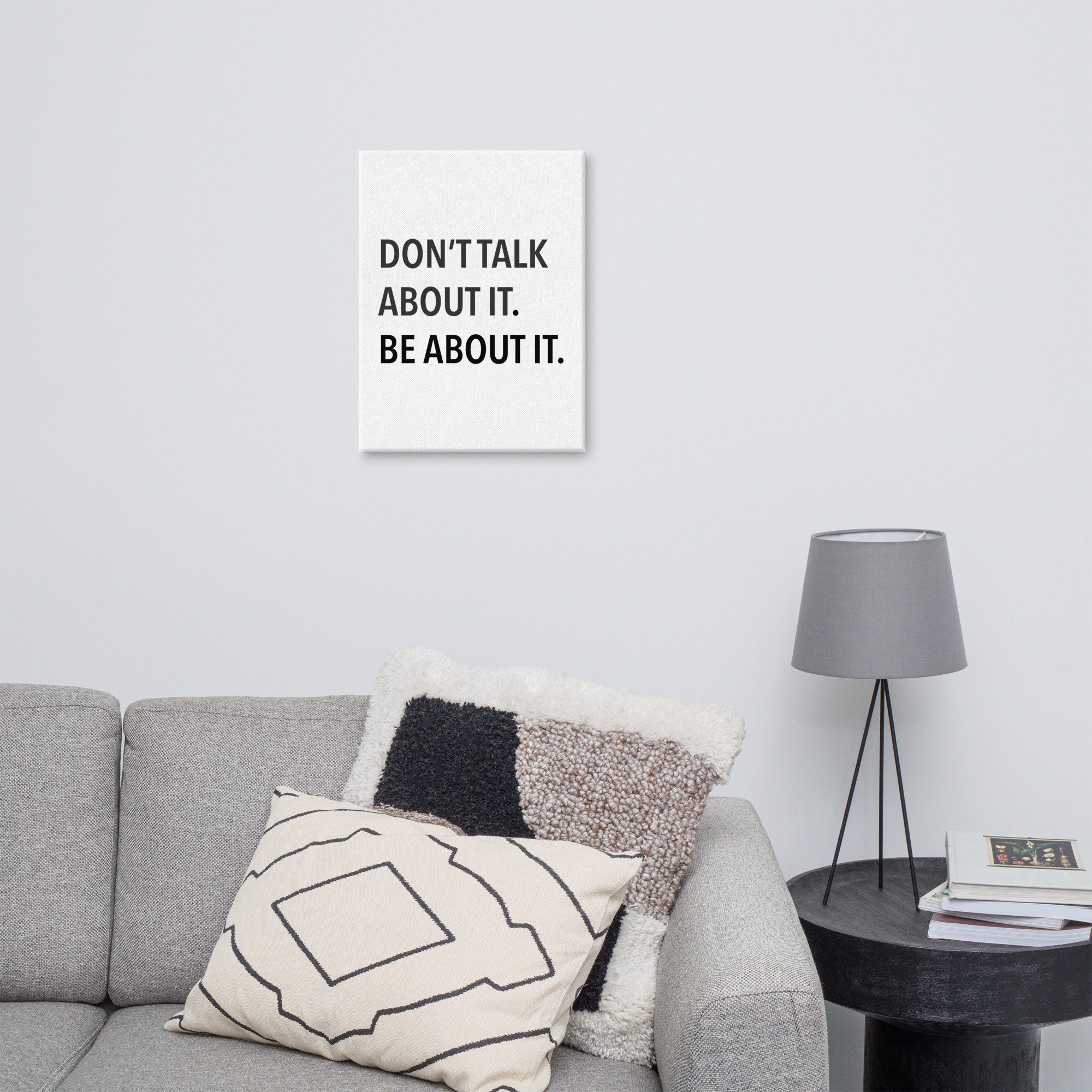 Home Decor Wall Art, Custom Motivational Canvas Print, Inspiring Canvas ...