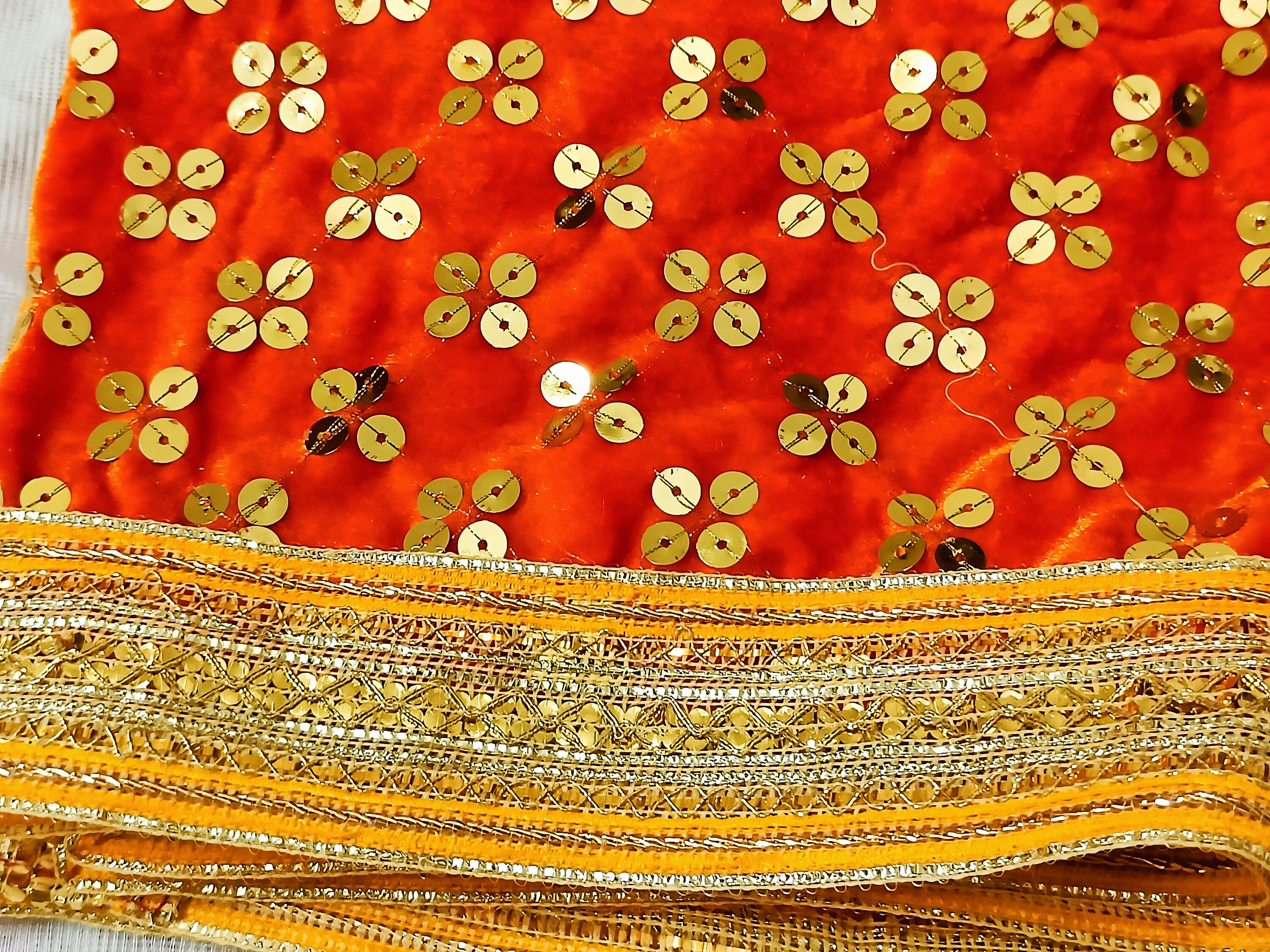 Pooja Aasan | Pooja Backdrop Cloth|multipurpose Religious Cloth| Sai ...