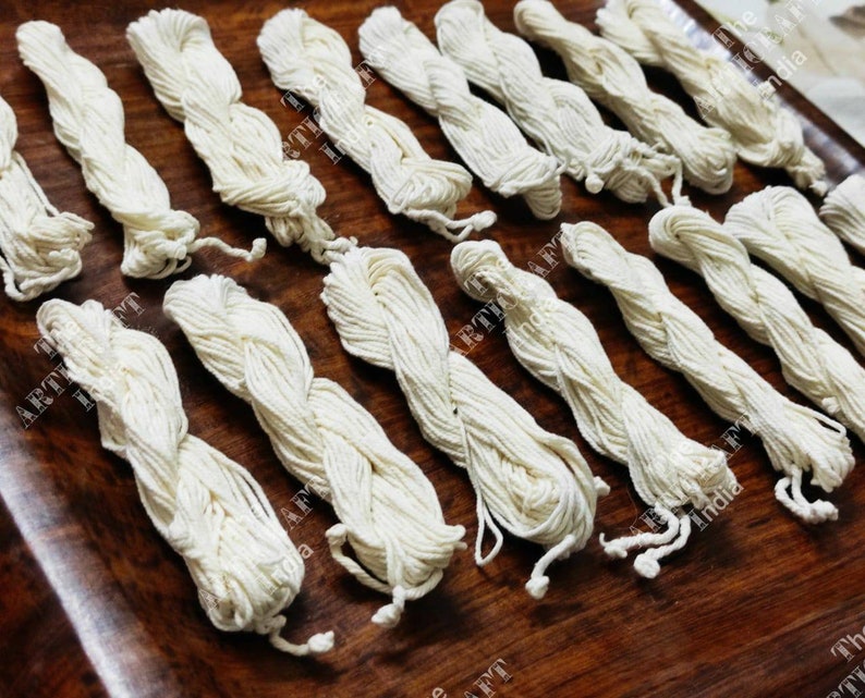 White Cotton Janeu Pack Sacred Thread Janeu for Puja Made of - Etsy White Cotton Janeu Pack Sacred Thread Janeu for Puja Made of - Etsy