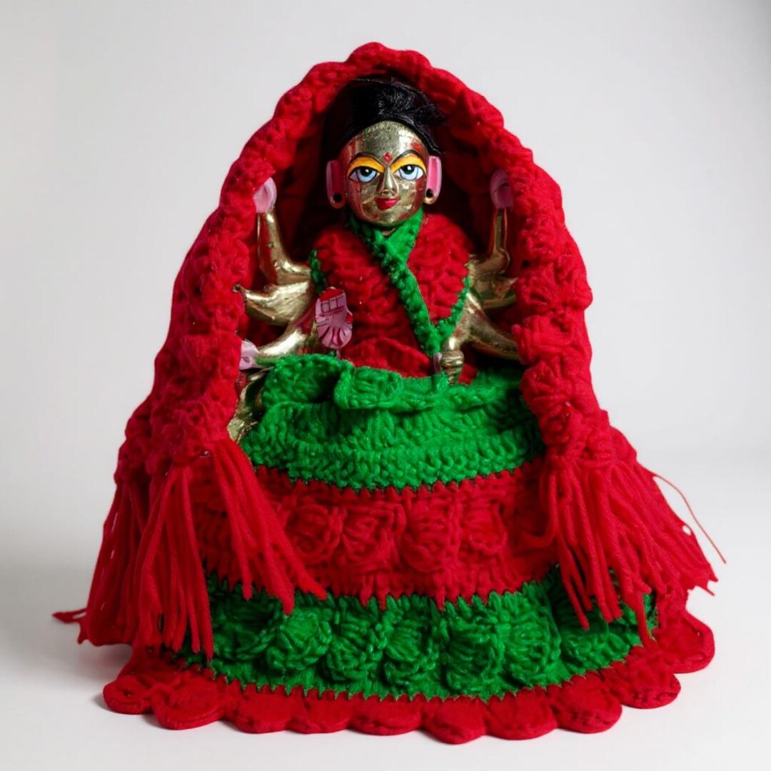 Handmade Lehenga Patka and Shawl for Hindu Deity Idols |woolen Dress ...