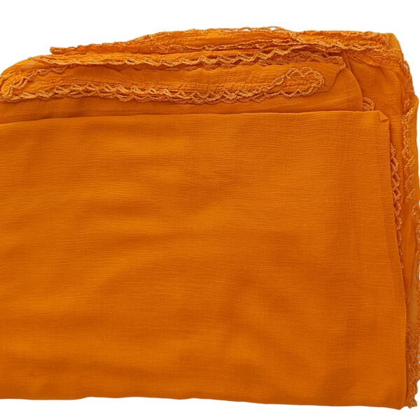 Yellow Dupatta - Etsy