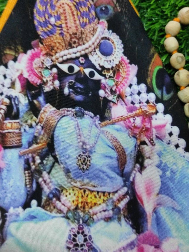 Pure Tulsi 108 Beads Mala With Gomukhi Bag Gomukh Bag Jaap - Etsy