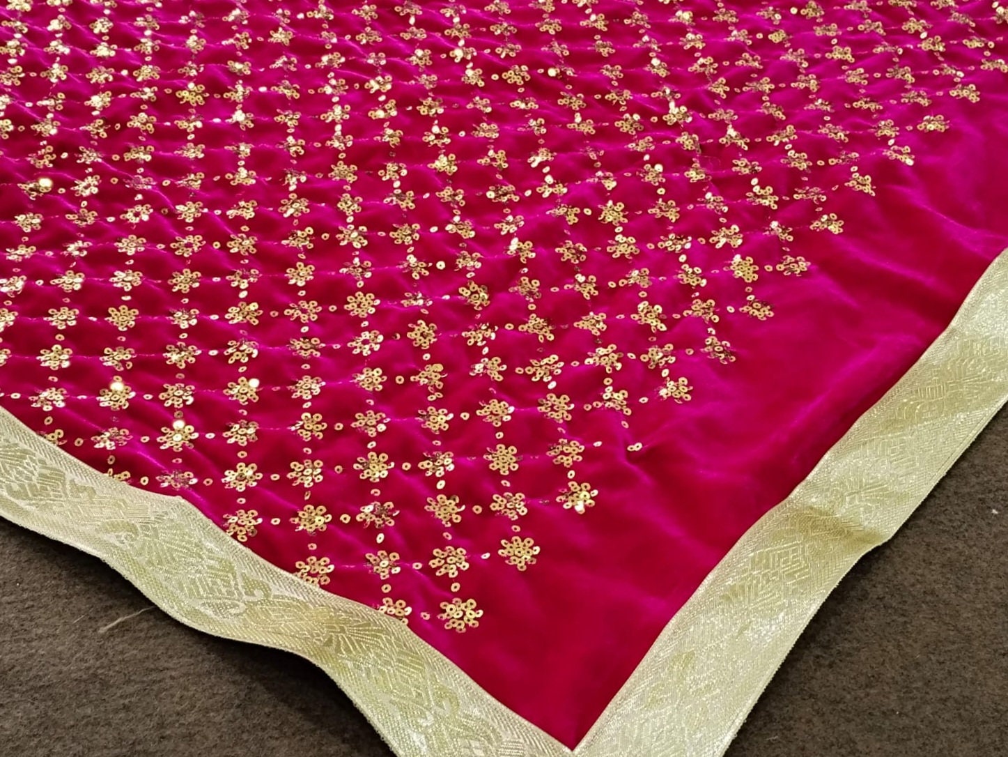 Pooja Aasan Pooja Backdrop Clothmultipurpose Religious Cloth Velvet Sai ...