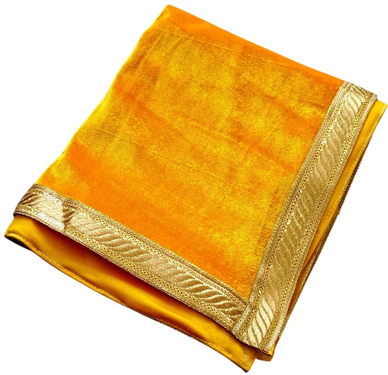 Multipurposevelvet Pooja Aasan | Temple Base Cloth | Deity Wrap ...