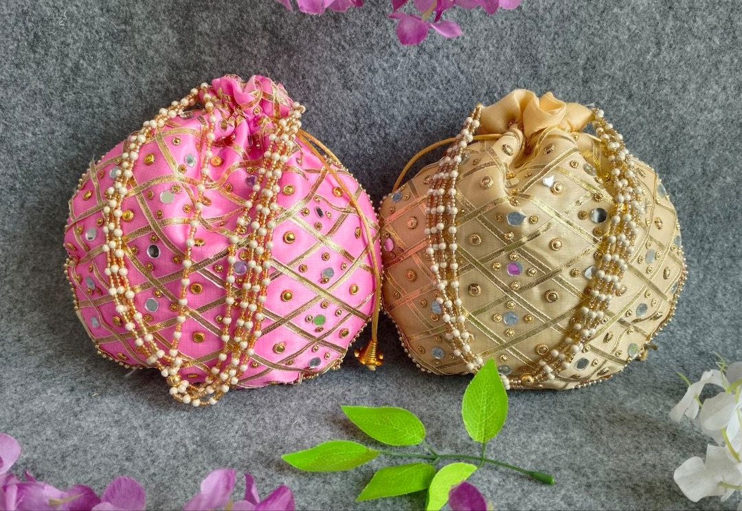 Indian Traditional Potli Pouch| Potli Pouch| Women Potli Handmade Bag ...