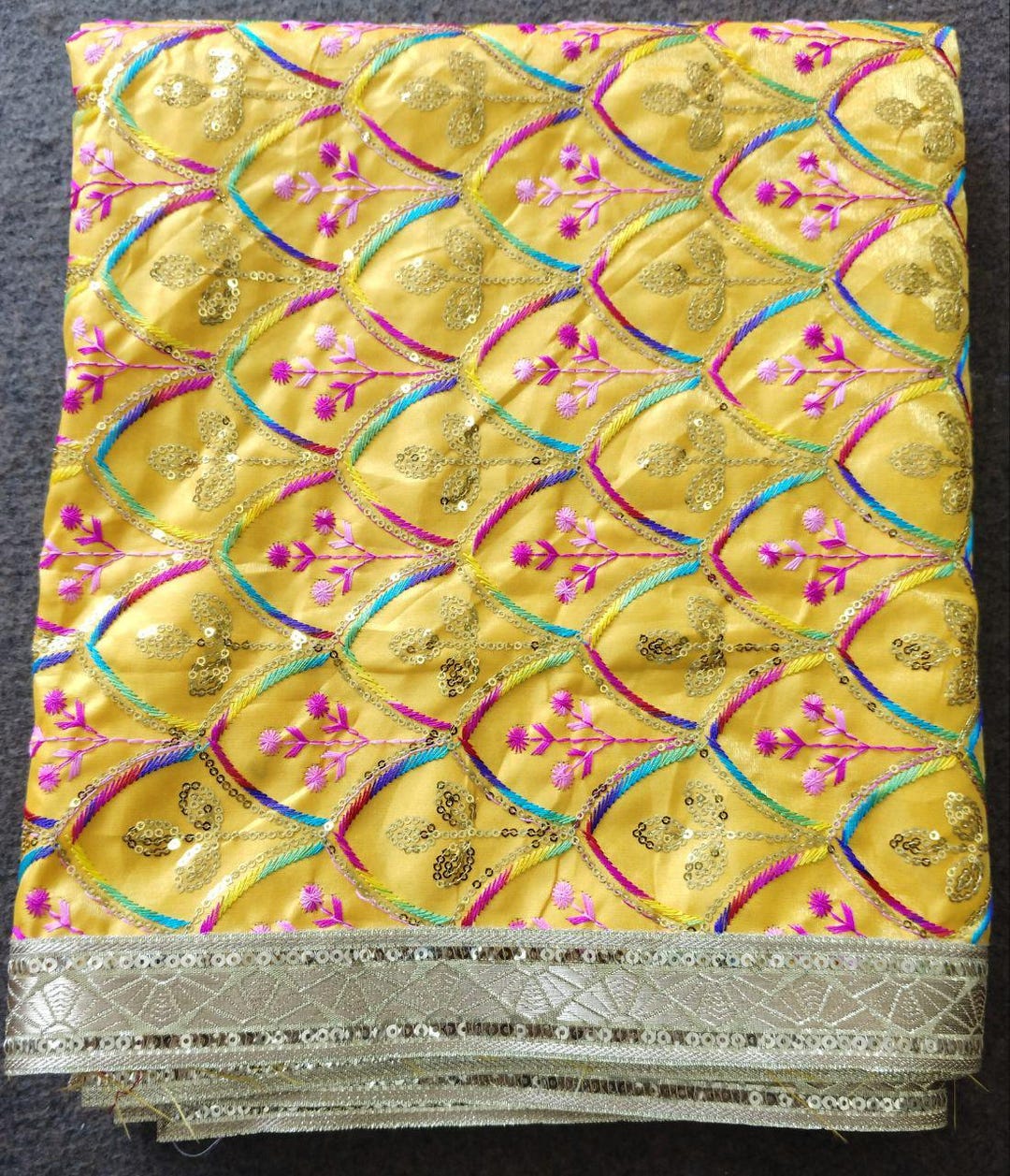 Yellow Silk Sai Baba Vastra/devi Ma Dress/deity Shawl|dargah Smadhi ...