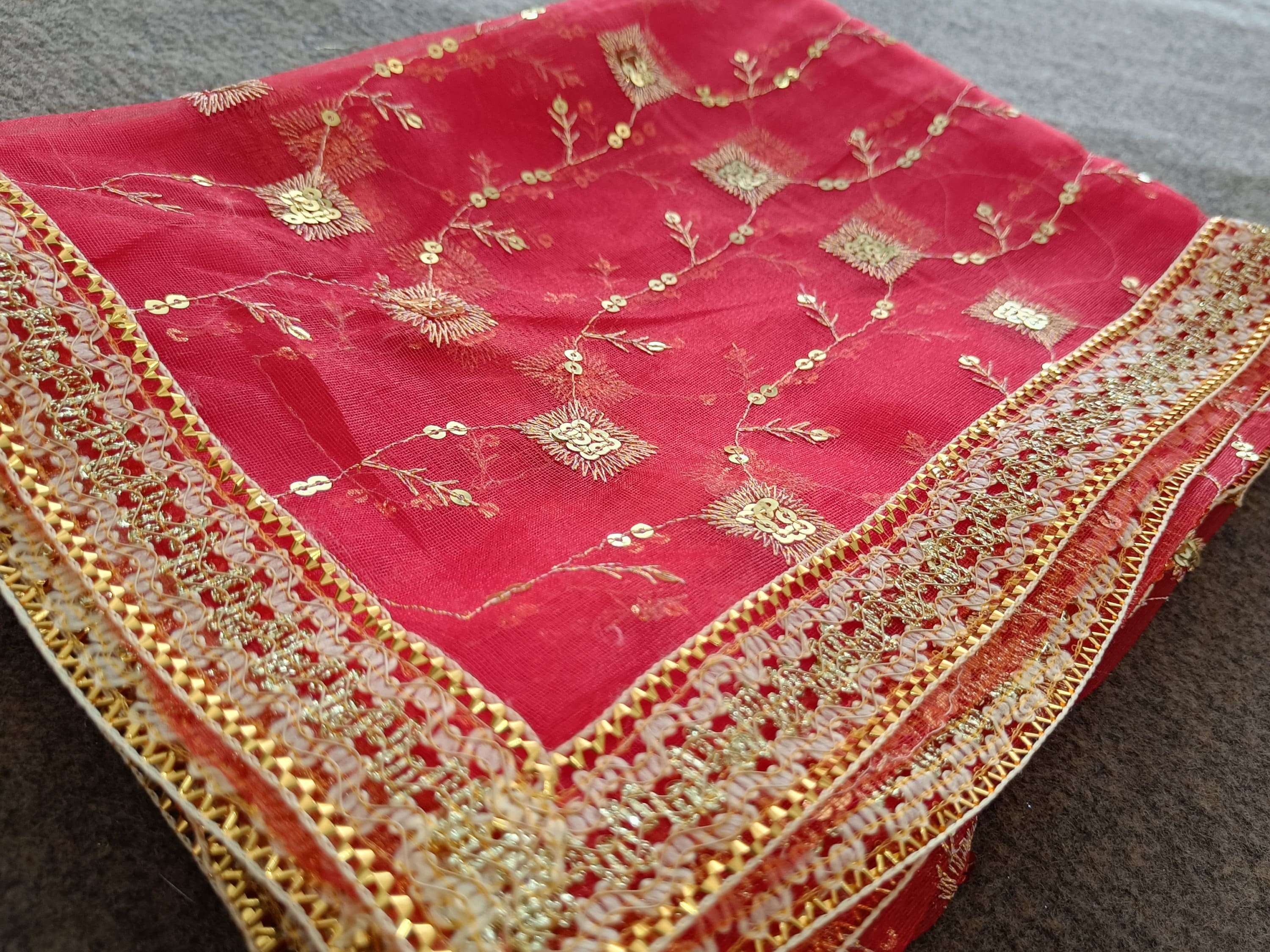 Puja Chunri for Navratri/chunari for Devi Pooja/chundadi, Matarani Ki ...