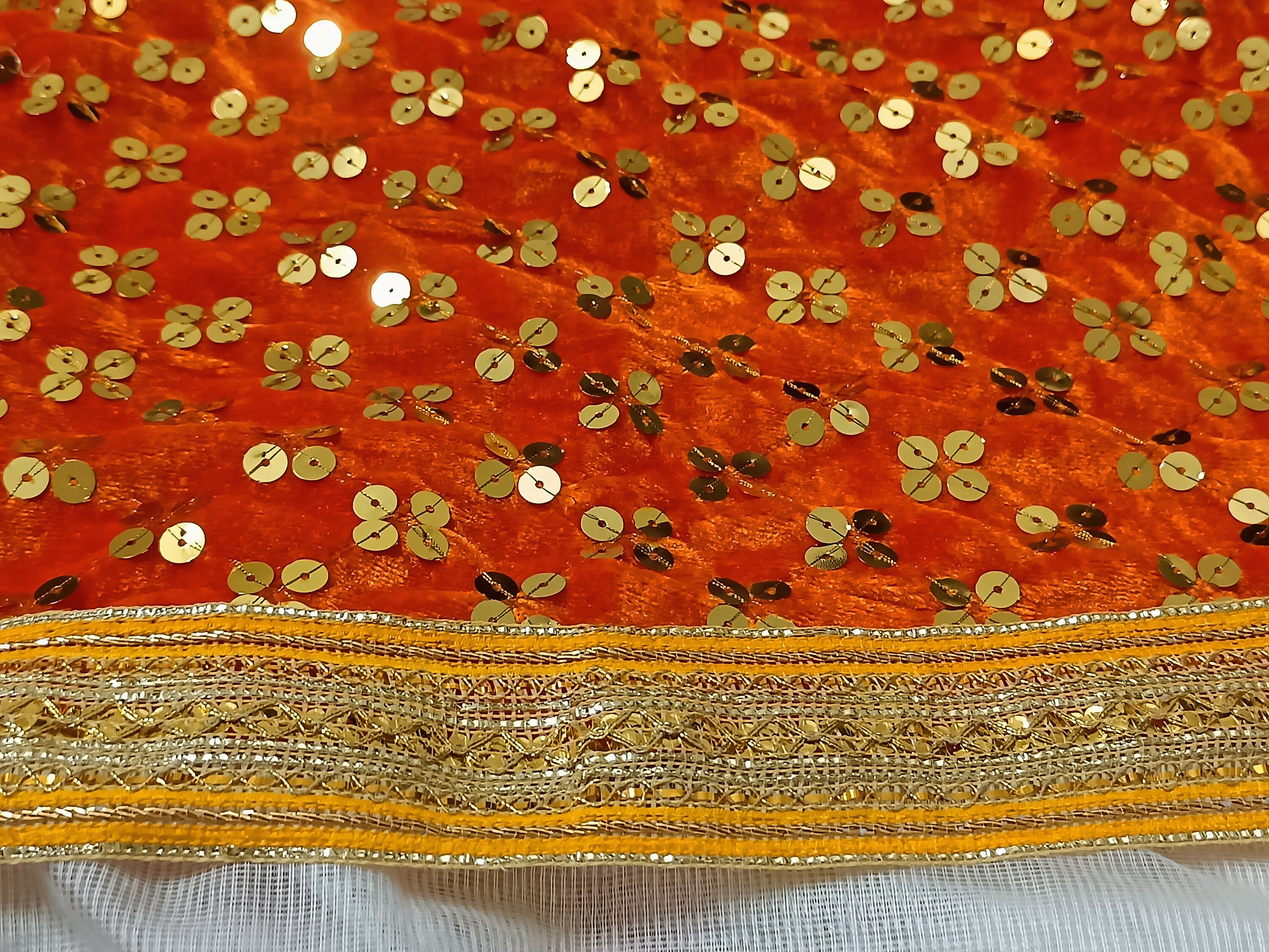 Pooja Aasan | Pooja Backdrop Cloth|multipurpose Religious Cloth| Sai ...