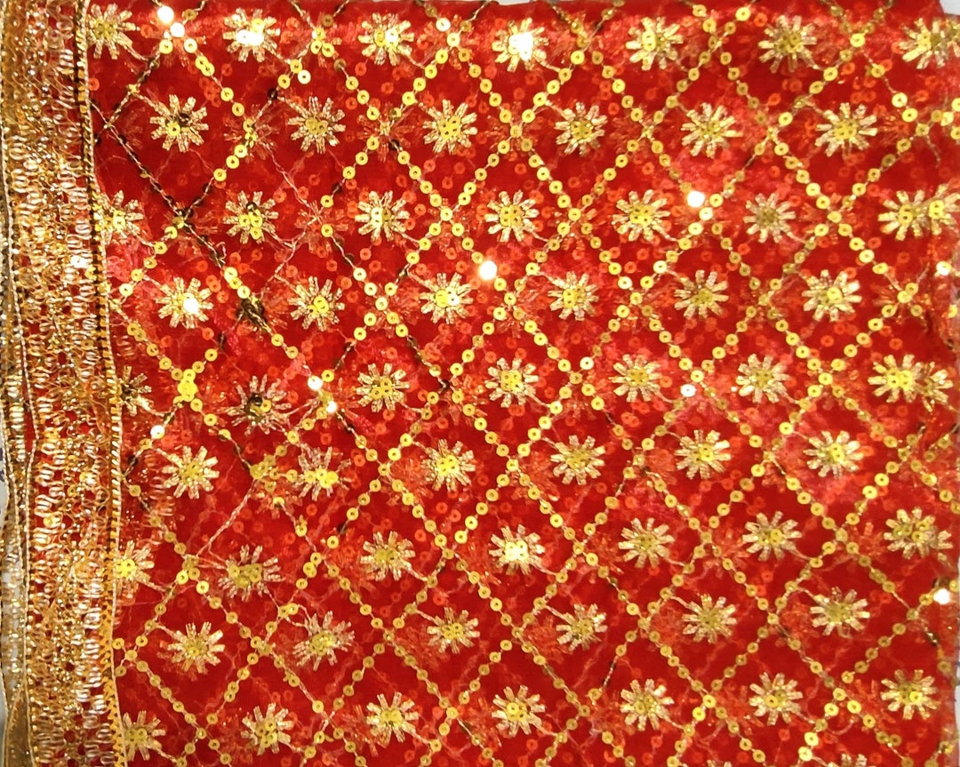 Puja Chunri/chunari/chundadi Matarani Ki Chunri Devi Ma Ki - Etsy