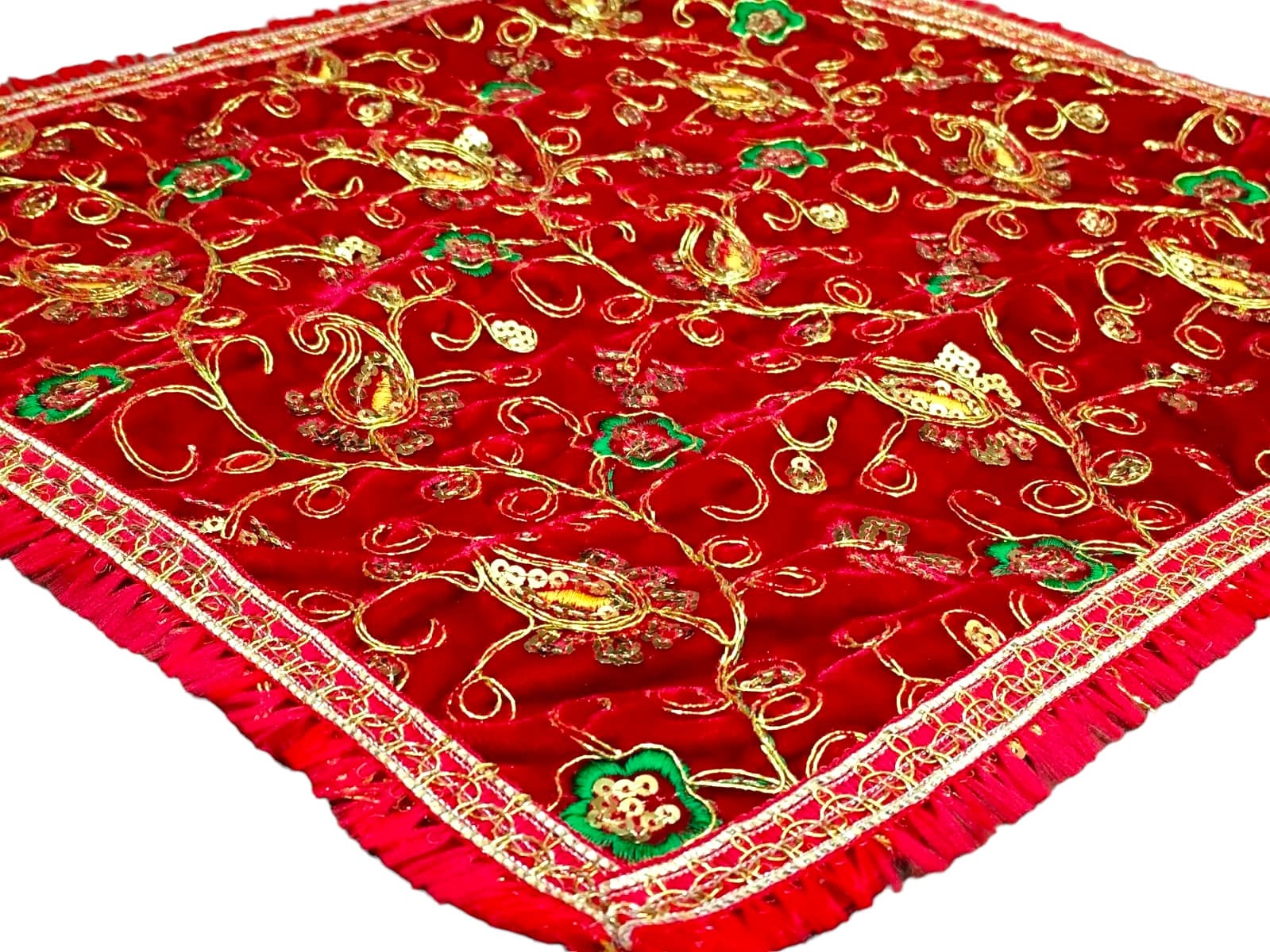 Pooja Aasan|pooja Chunri|pooja Backdrop Cloth|multipurpose Religious ...